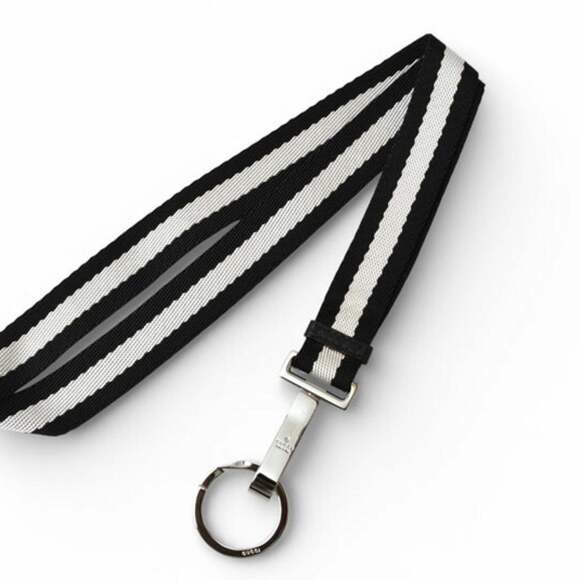 Gucci | Accessories | Gucci Neck Strap With Webbing Line In Black And ...